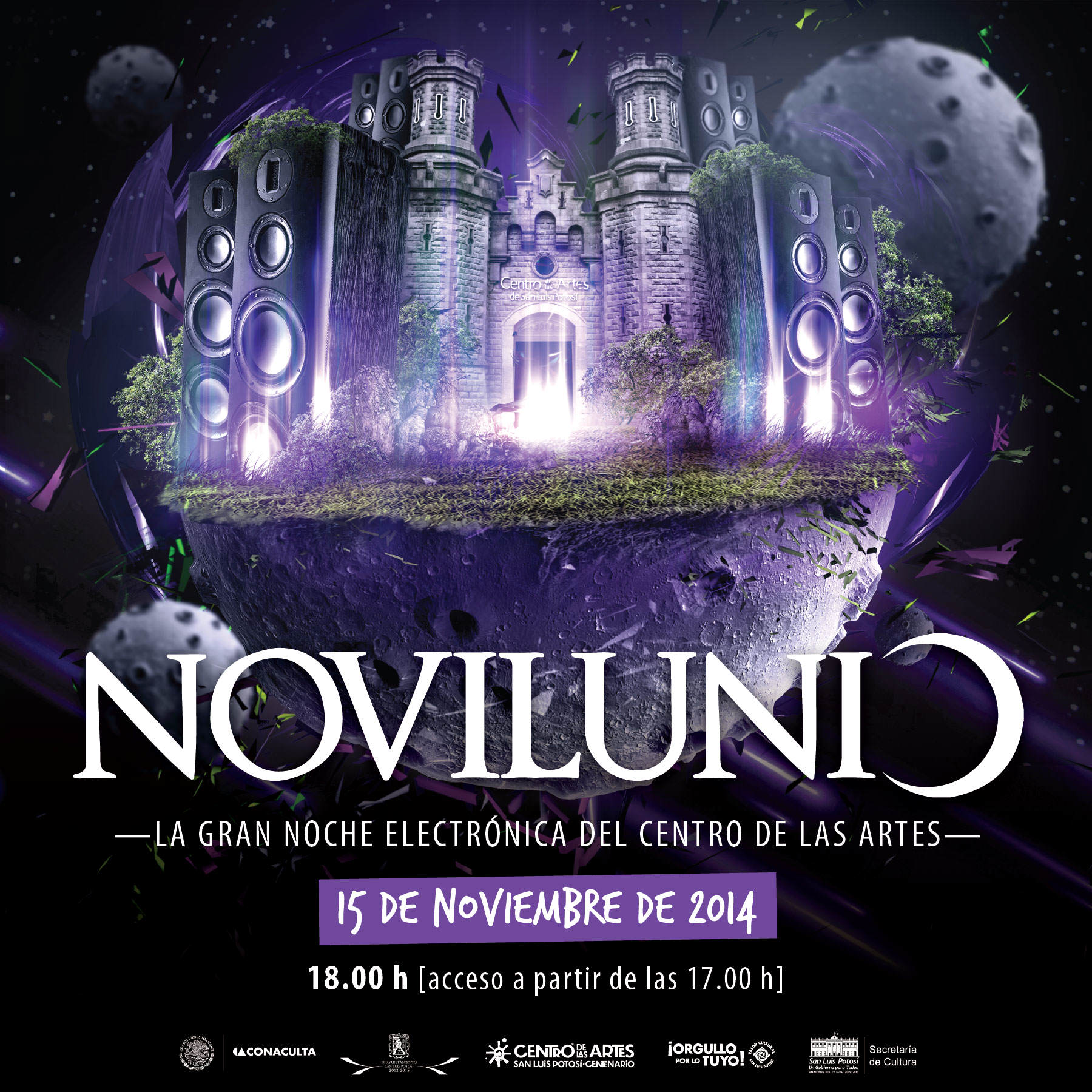 Realizarán 4a edición del Novilunio en el Centro de las Artes