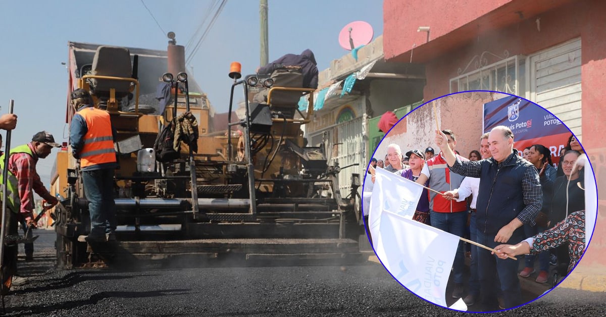 Gobierno de San Luis Potosí rehabilita avenidas y calles principales en barrios, colonias y ...