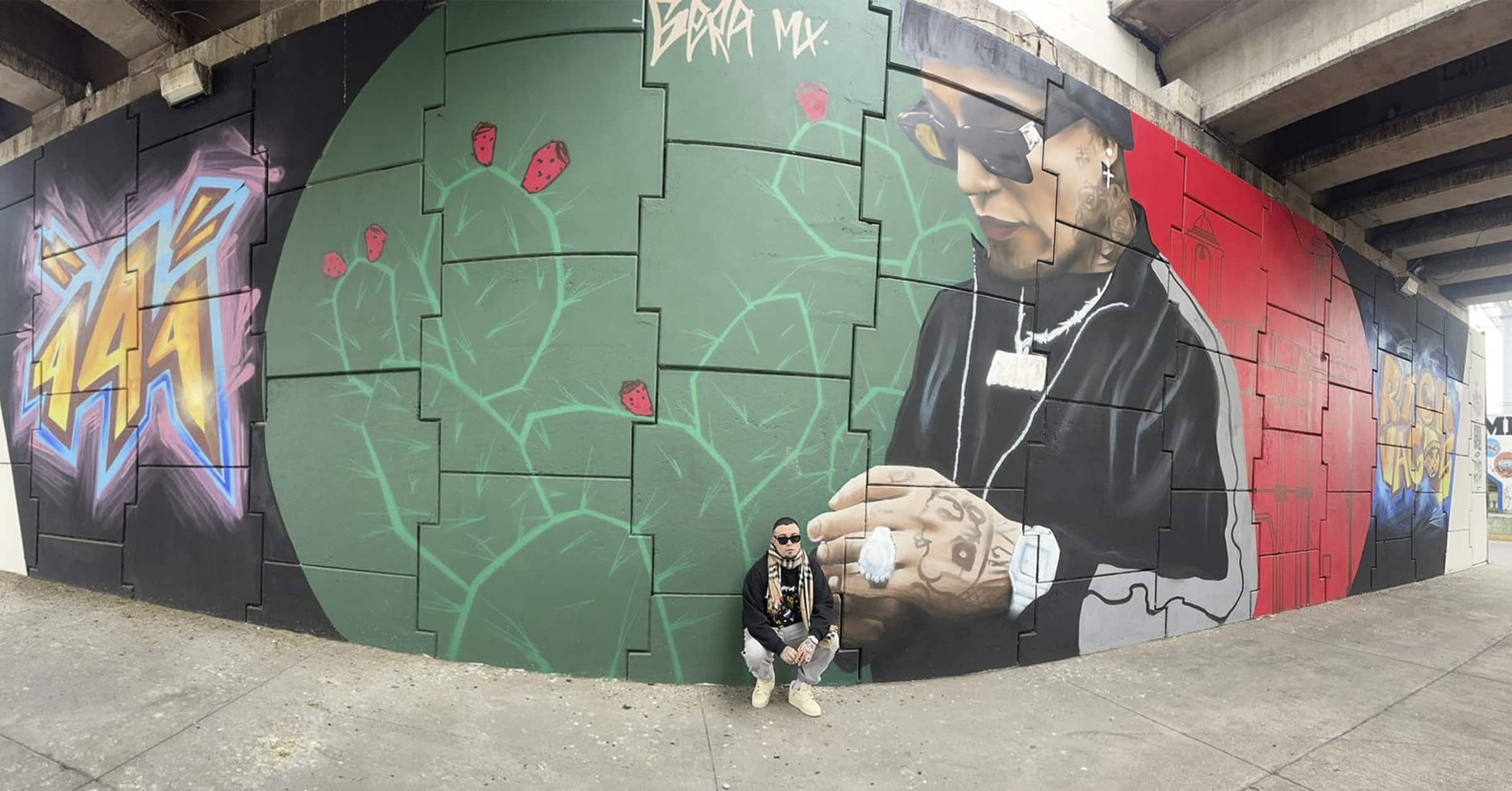 Nuevo Mural en Avenida Constitución: Homenaje al Rapero Potosino Gera MX