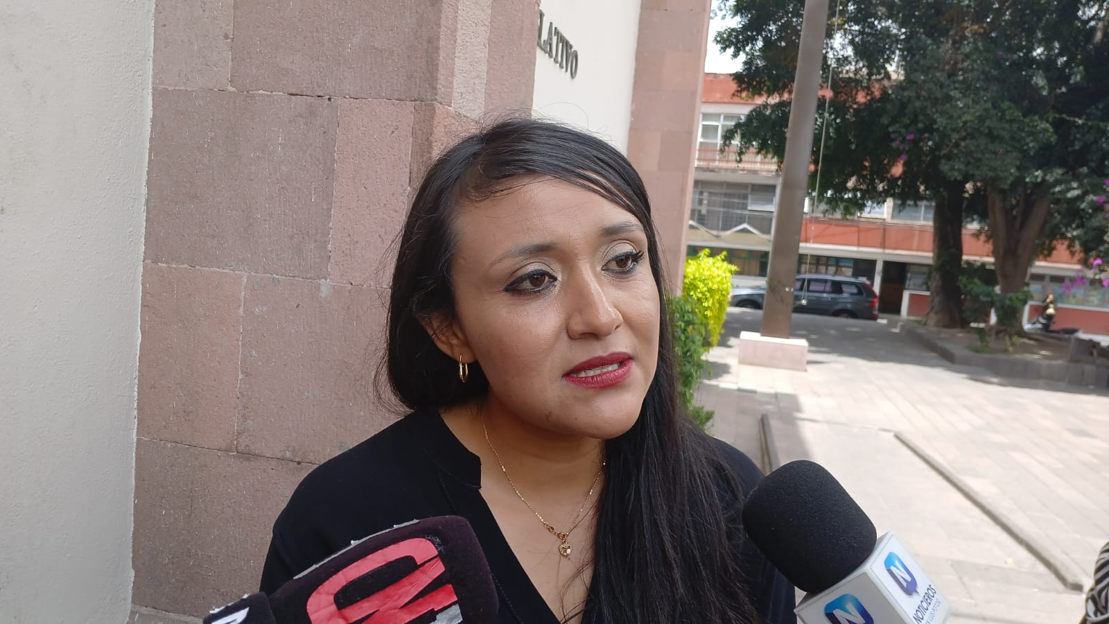 La consejera María Teresa de Jesús Rivera Acevedo se alista para recibir el municipio de Villa ...