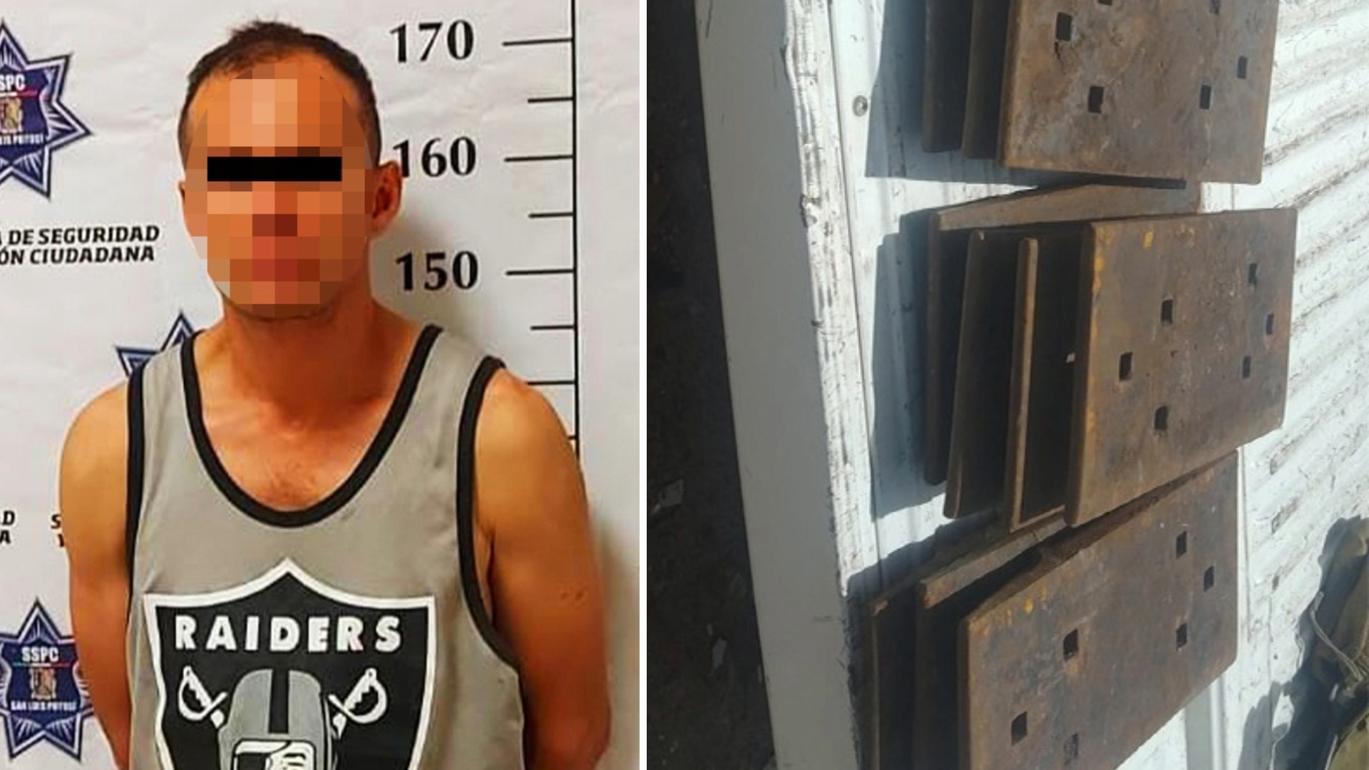 Rieles Y Rejas: Capturan a Hombre Por Robo De Material Ferroviario En ...